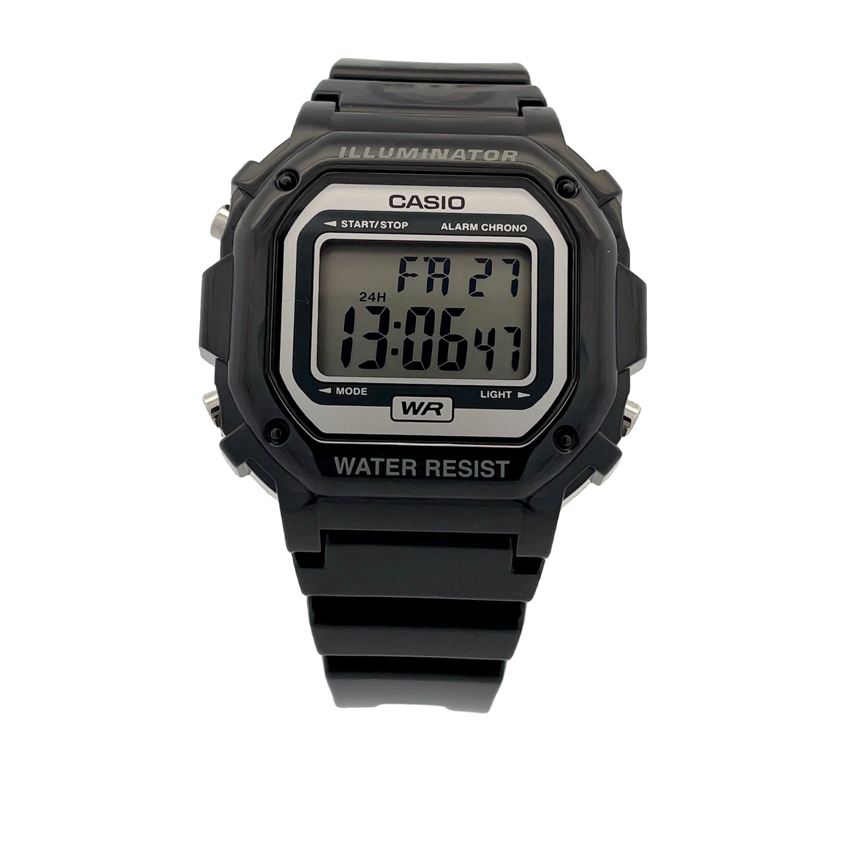 Square face Black & silver Casio digital gents watch – Jesse's Jewellery